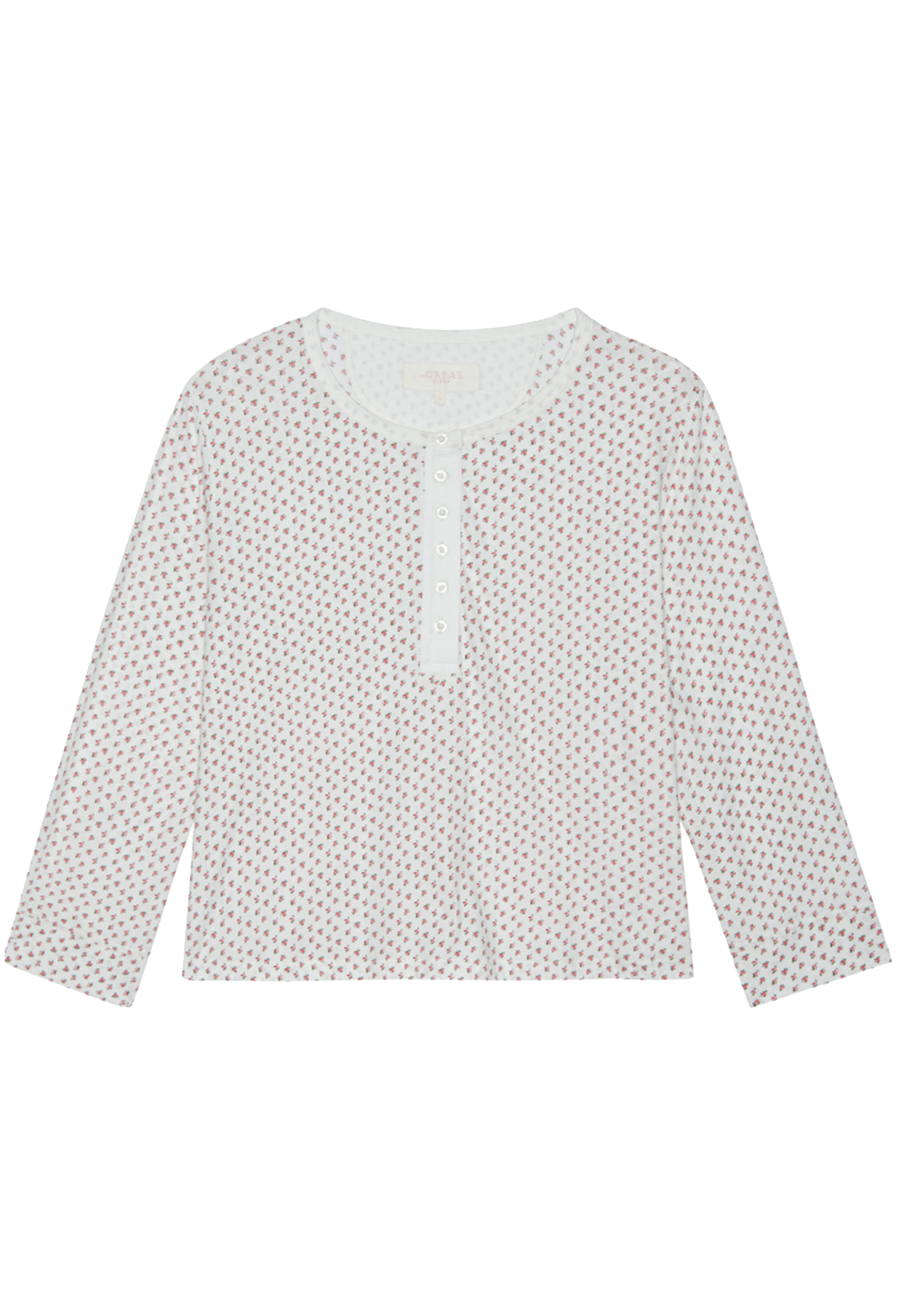 The Crop Sleep Henley – JILL ROBERTS